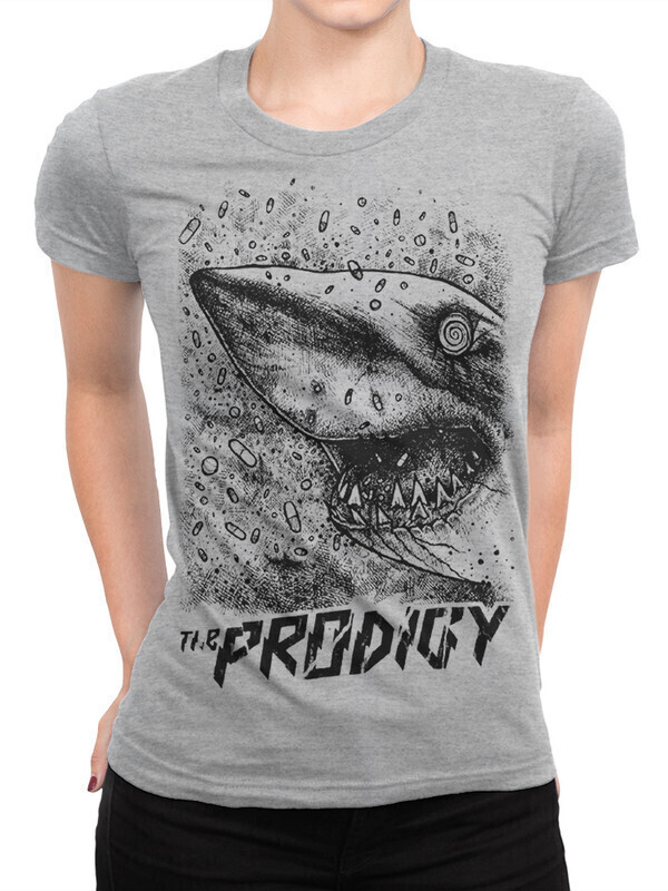 Футболка женская Dream Shirts The Prodigy 5000775-1 серая 3XL