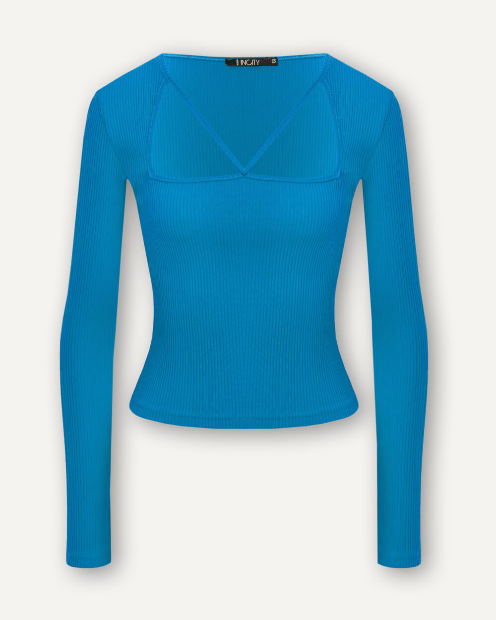 Пуловер женский Incity 1.1.1.23.01.04.02338 голубой 2XS
