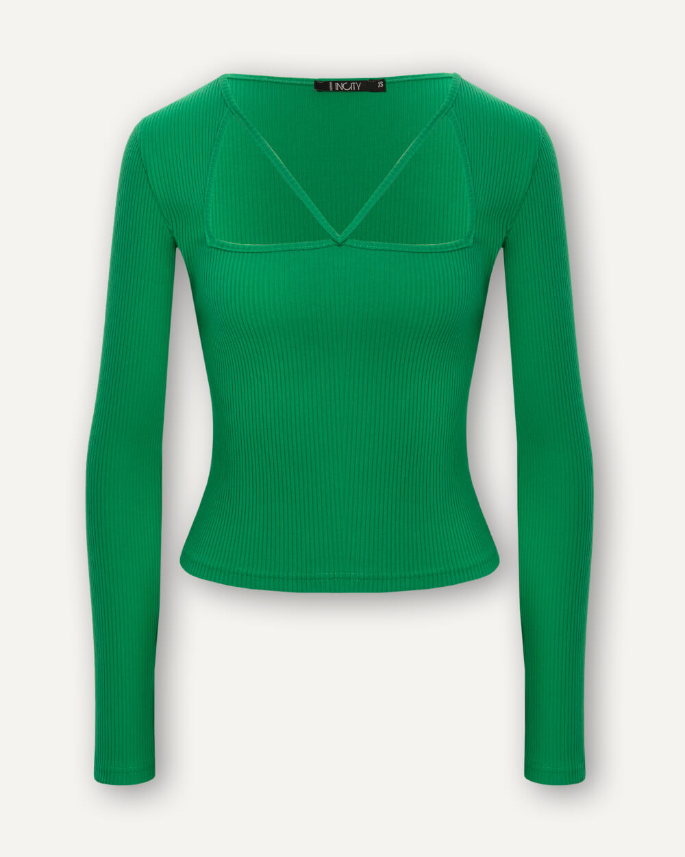 Пуловер женский Incity 1.1.1.23.01.04.02338 зеленый XS