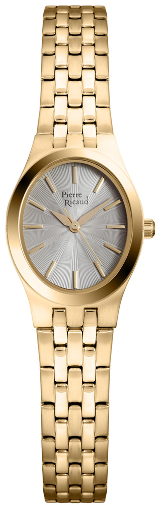 Наручные часы женские Pierre Ricaud P21031.1117Q золотистые