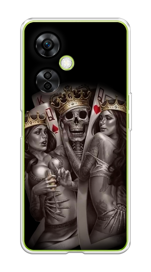 Чехол на OnePlus Nord N30 5G/CE3 5G/CE3 Lite "Карты король и королевы"