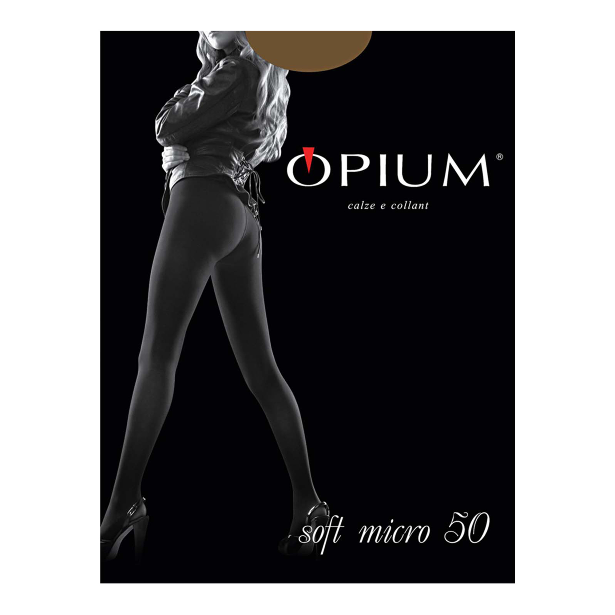 Колготки женские Opium черные 2