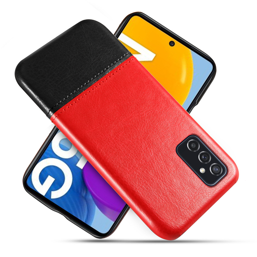 Накладка MyPads для Samsung Galaxy M52 5G красный-черный