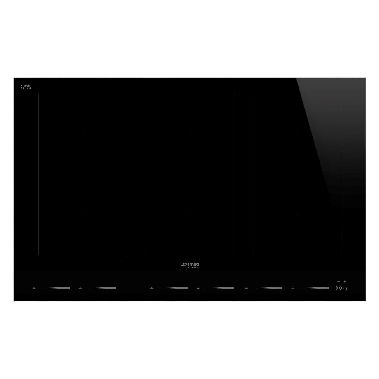 Встраиваемая варочная панель индукционная Smeg SIM1864D черная