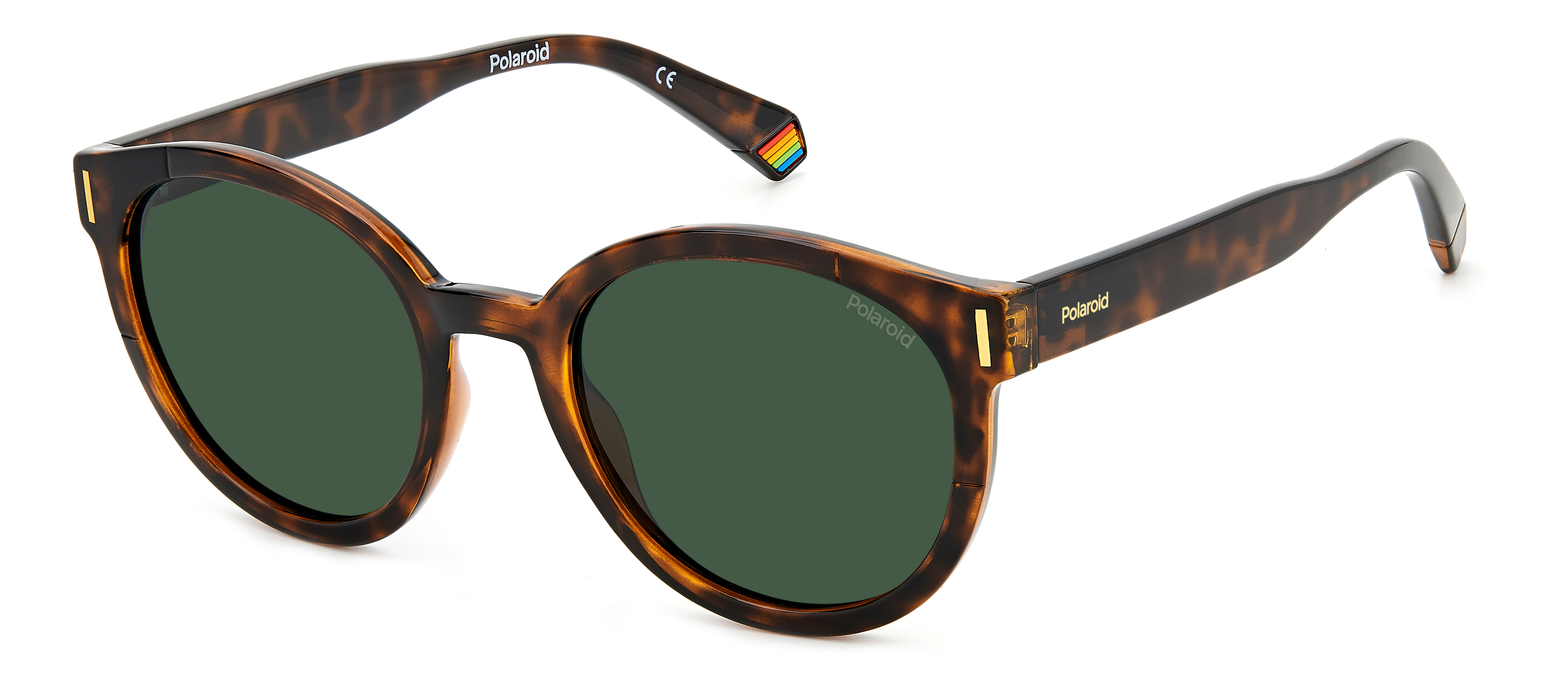 Солнцезащитные очки женские Polaroid PLD 6185/S зеленые