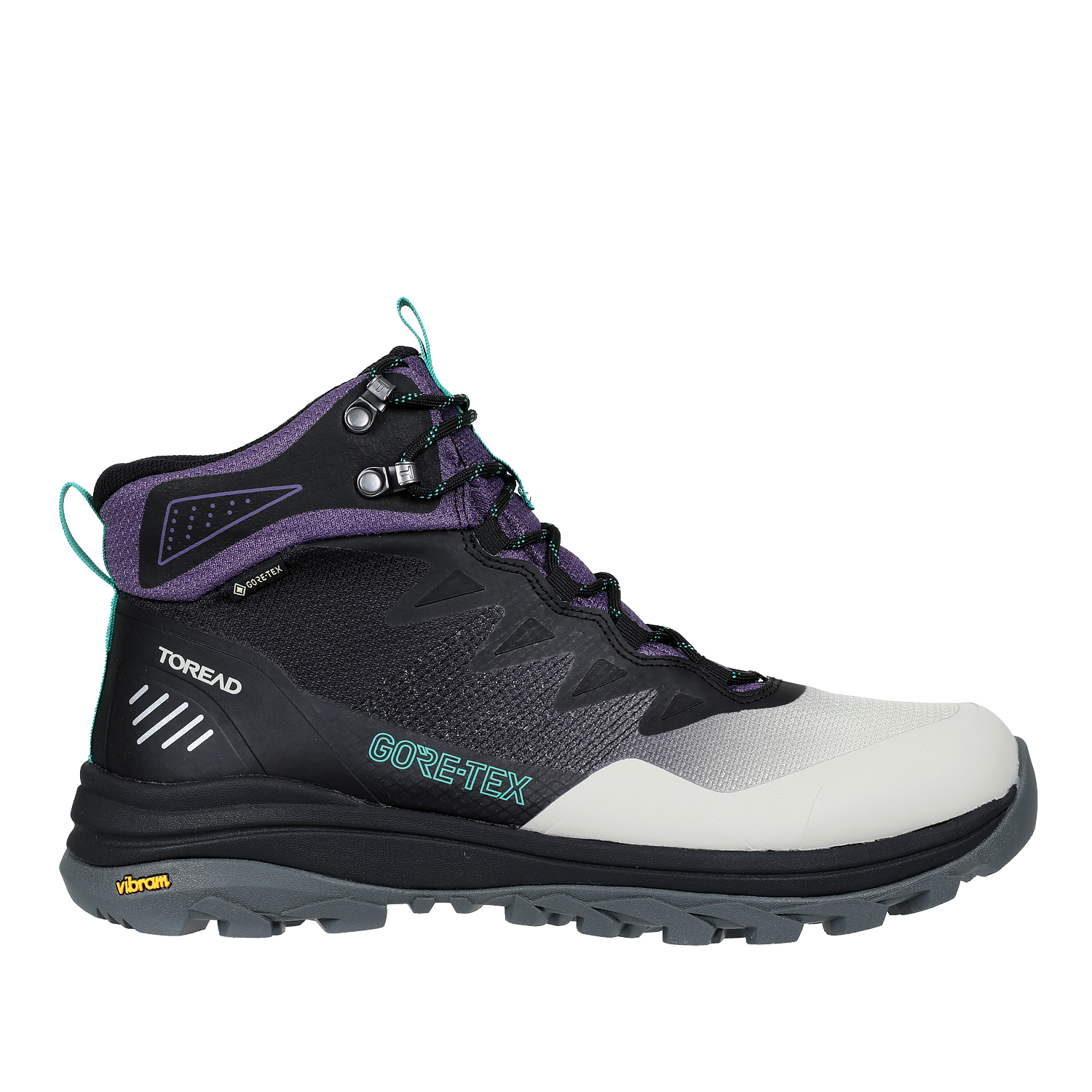 Ботинки мужские Toread Gore-Tex/Vibram Waterproof Hiking Tfaaal81005_K588 черные 43 EU