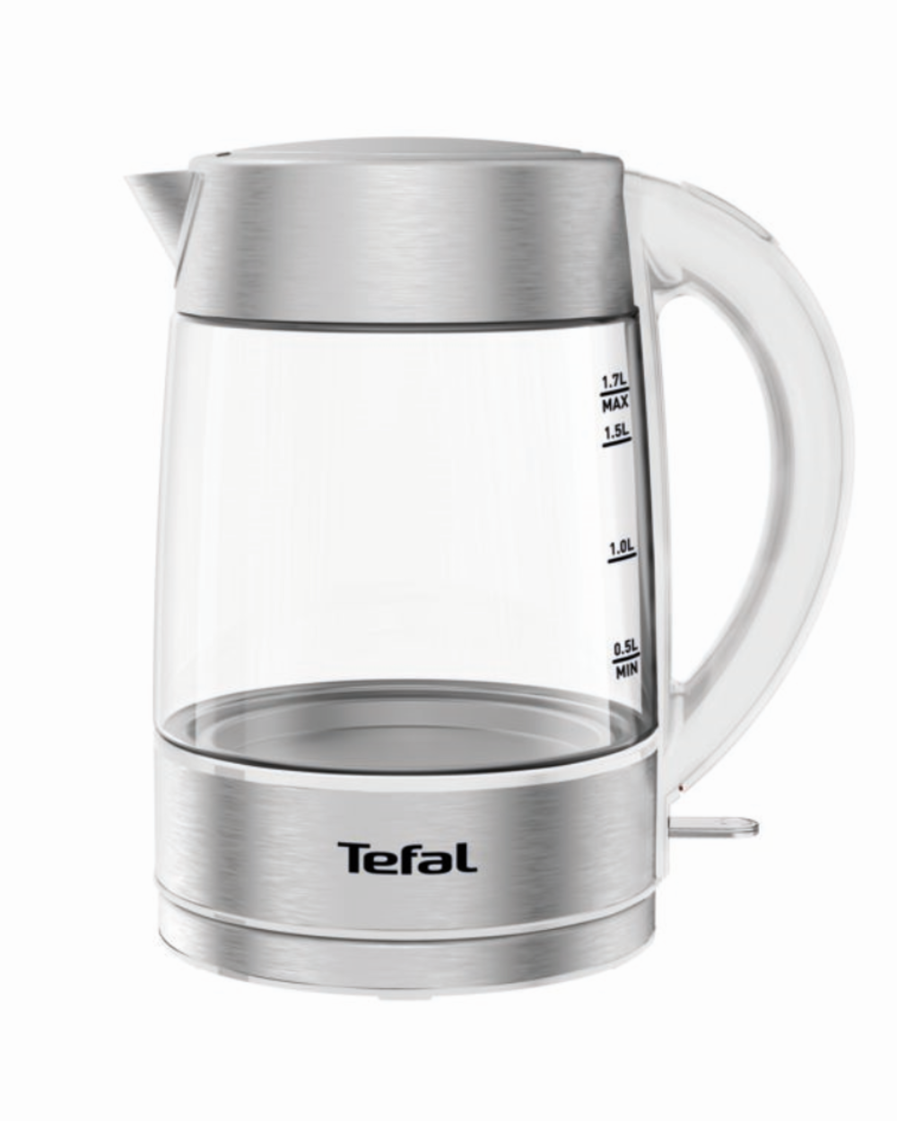 Чайник электрический Tefal KI772138 1.7 л Transparent, White