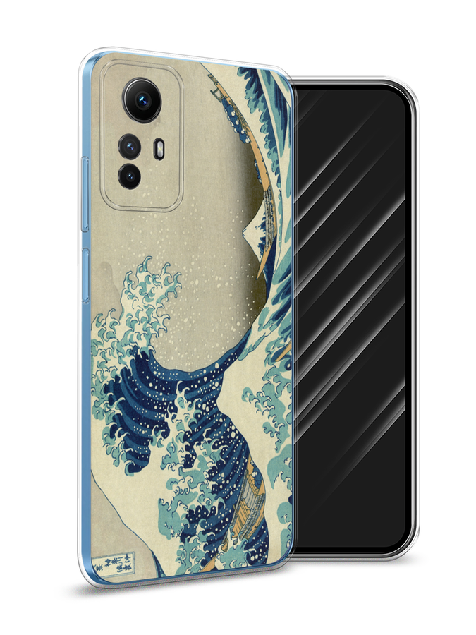 Чехол Awog на Xiaomi Redmi Note 12S "Большая волна в Канагаве"