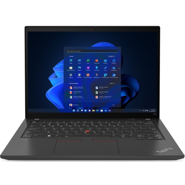 Ноутбук Lenovo ThinkPad T14 G3 Black (21AH00BSUS)