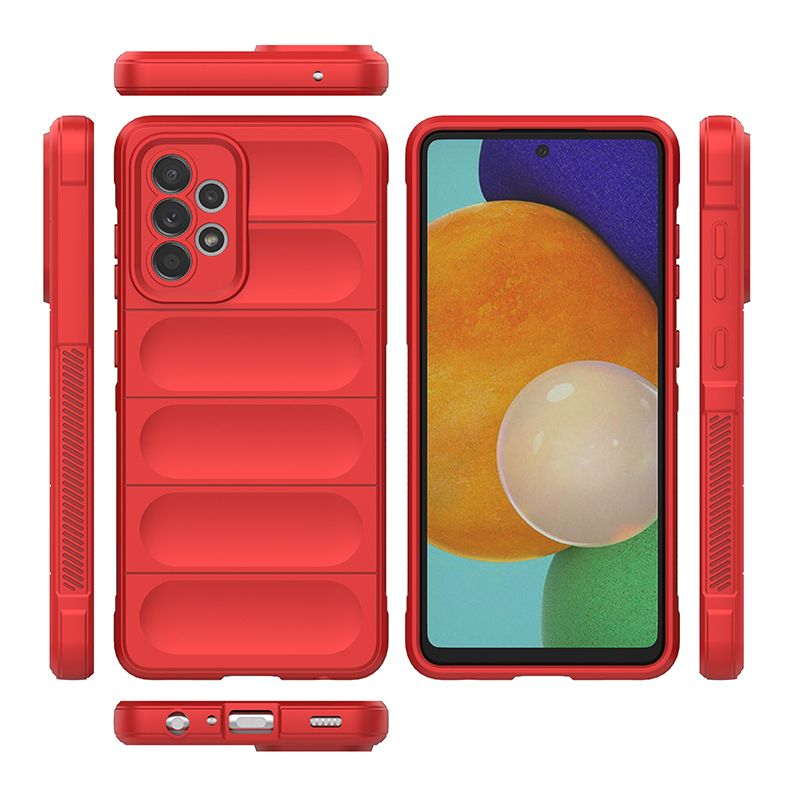 Чехол Flexible Case для Samsung Galaxy A53 красный