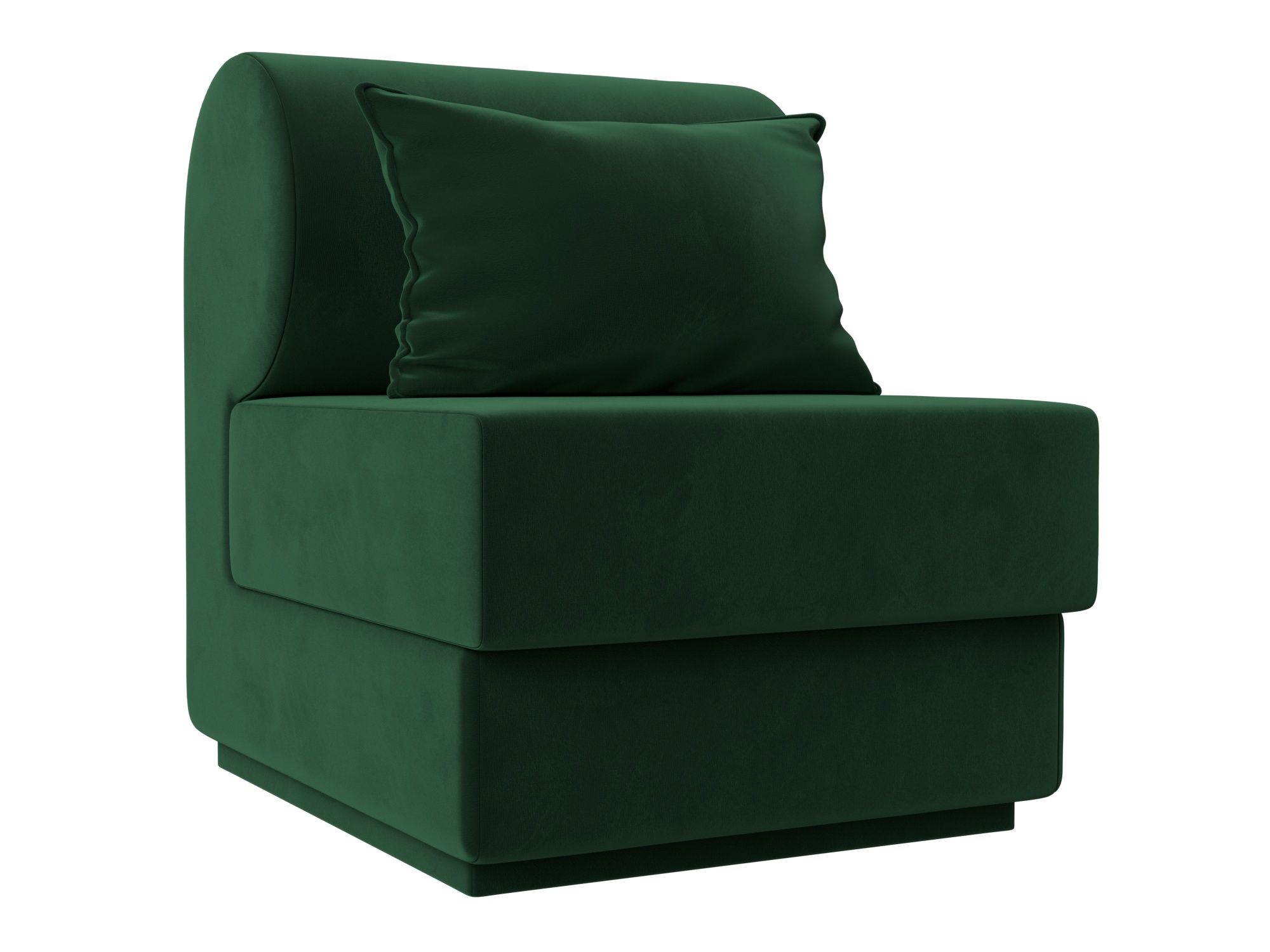 Кресло Кипр велюр зеленый