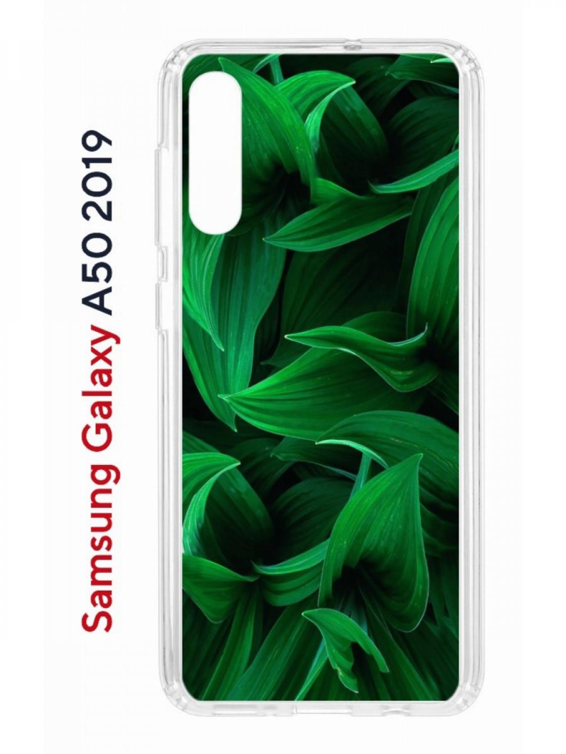Чехол на Samsung A50,A50S,A30S 2019 с принтом Kruche Print Grass, противоударный бампер