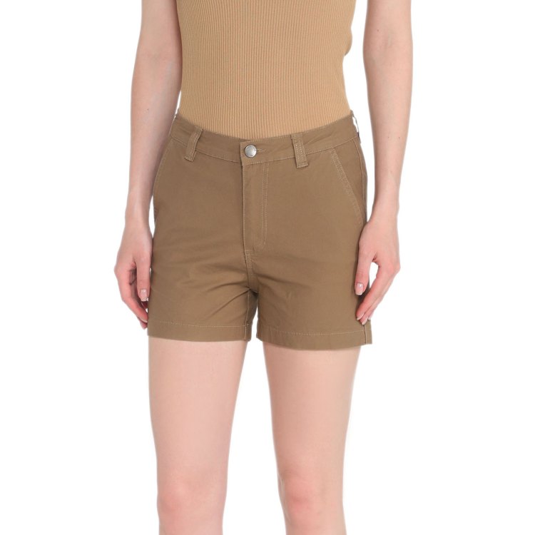 Повседневные шорты женские Maison David MLY22113 коричневые XL