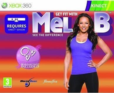 Игра Get Fit With Mel B See The Difference+Resistance Band Kinect для Microsoft Xbox 360