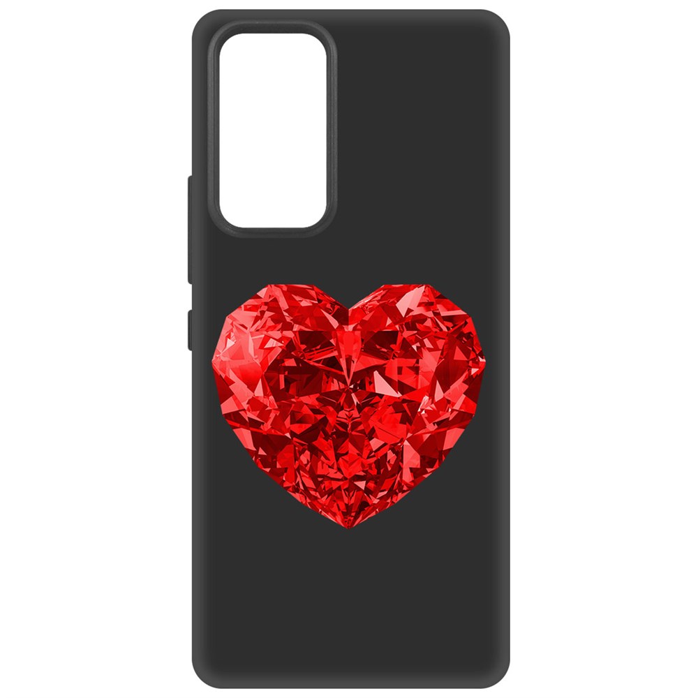 Чехол-накладка Софт Рубиновое сердце для Xiaomi 12 Lite