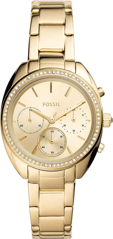Наручные часы женские Fossil BQ3658 золотистые