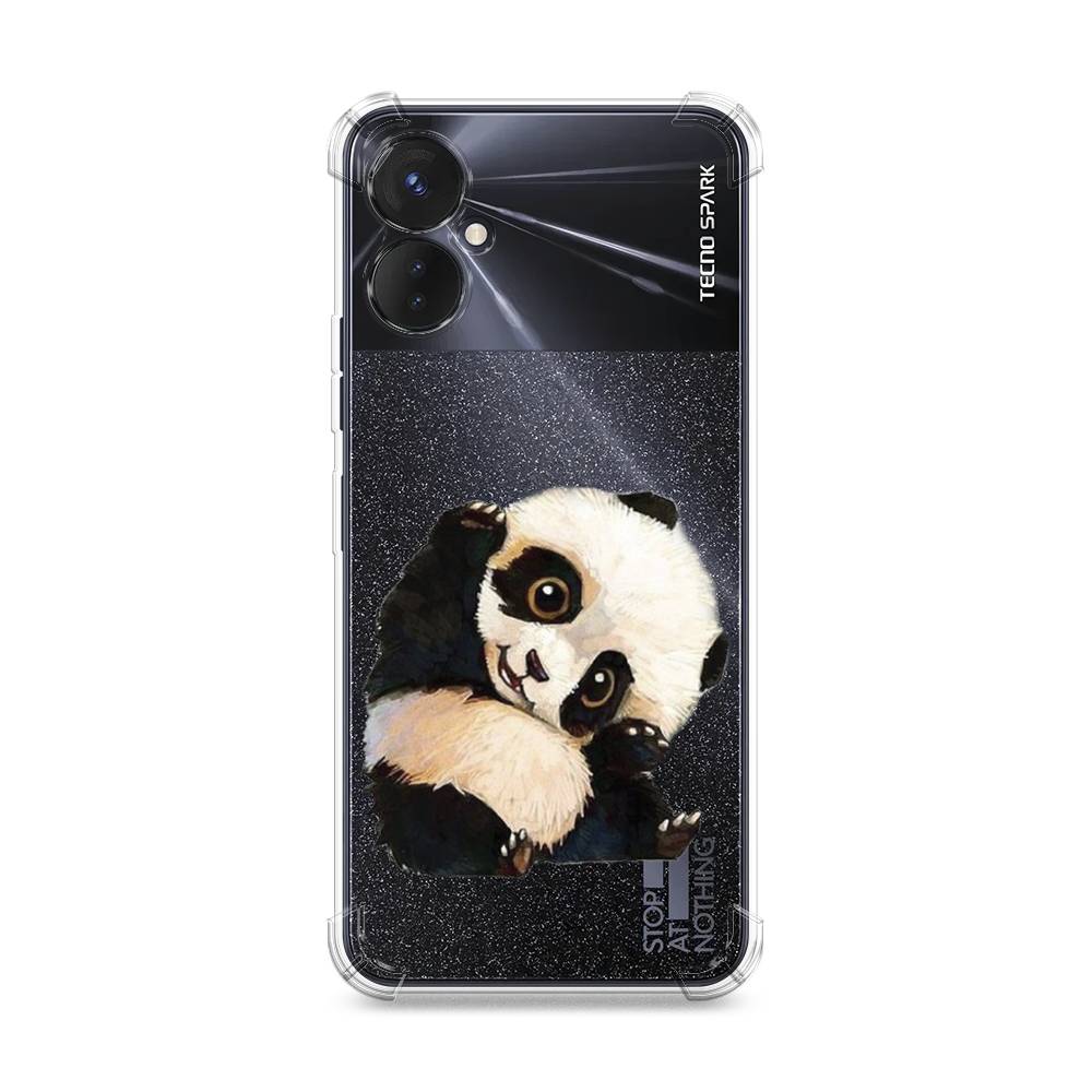 Чехол Awog на Tecno Spark 9 Pro "Большеглазая панда"