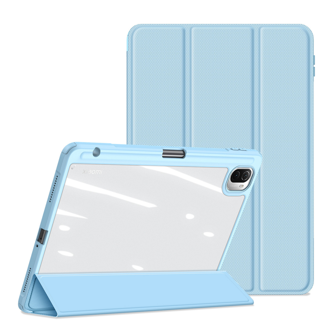 Чехол книжка Dux Ducis для Samsung Tab A8 2021 10.5 (X200 / X205), Toby series голубой