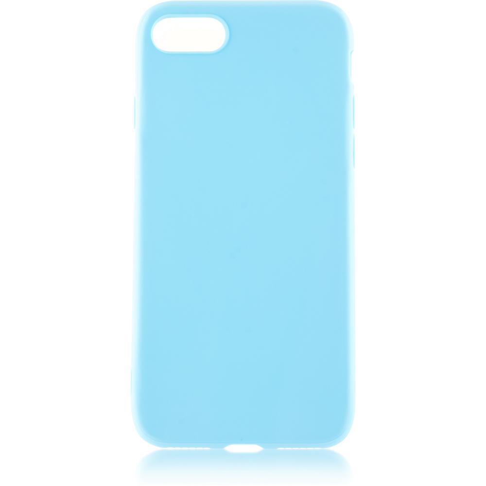 Чехол для Apple iPhone 7\8\SE (2020) Brosco Colourful голубой