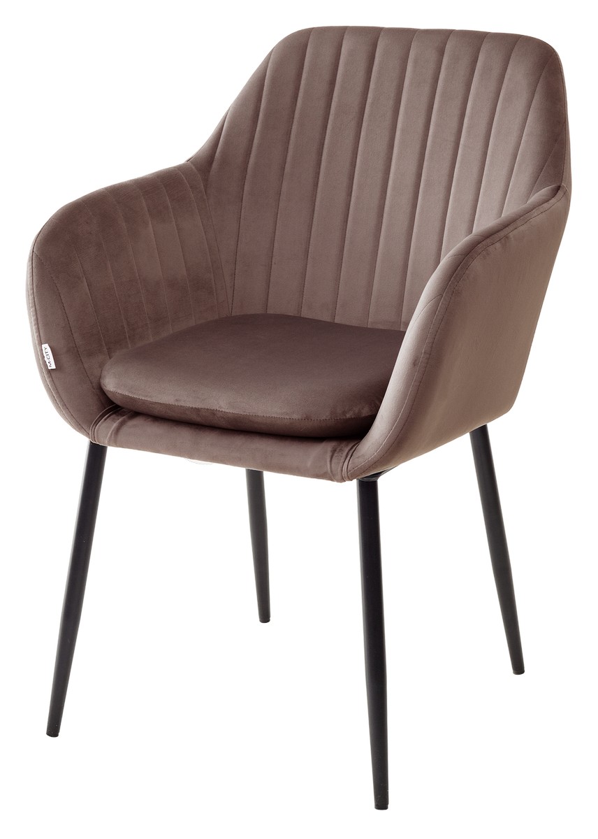 Комплект стульев M-City ALABAMA BLUVEL-38, цвет темно-бежевый, 2 шт.