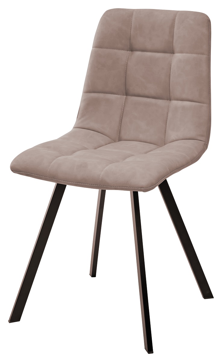 Комплект стульев M-City CHILLI SQUARE RU-09, цвет серо-бежевый винтаж, 4 шт.