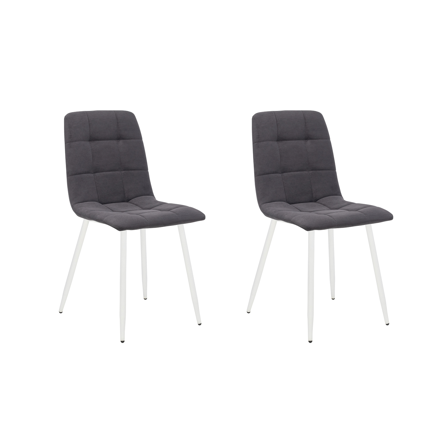 Комплект стульев 2 шт. Leset Скай, белый/ultra grafit графит