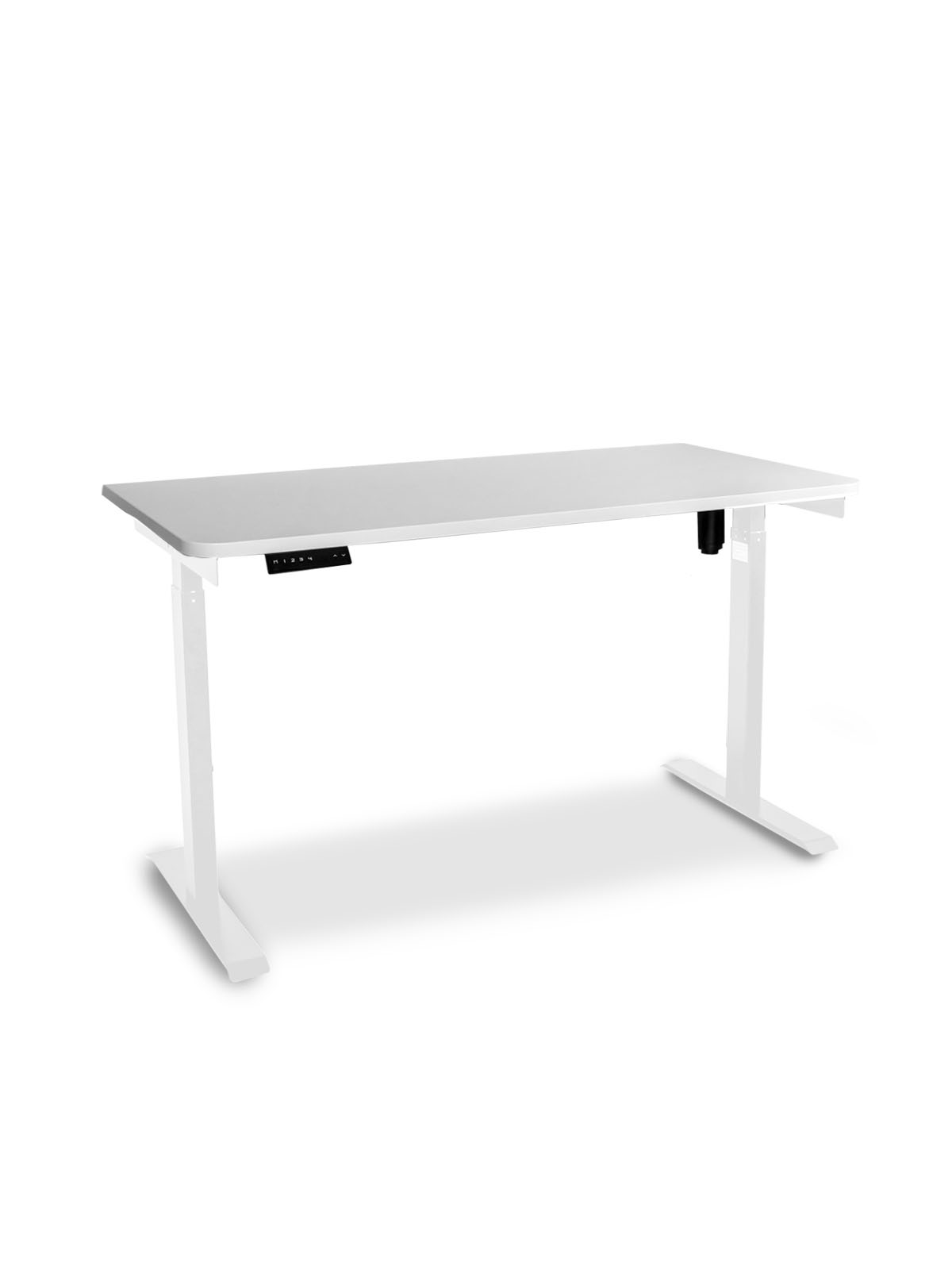 Письменный стол Luxalto с электрической регулировкой по высоте, Белый 1200x700 мм, 34001
