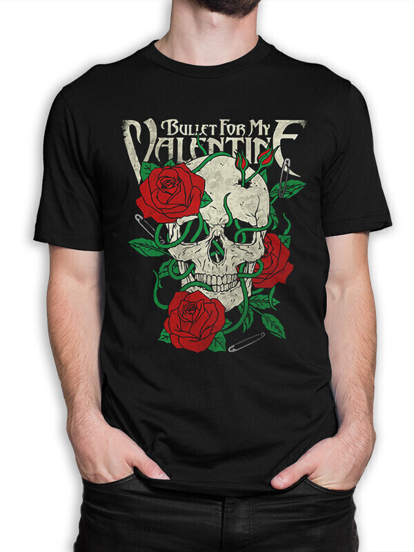 Футболка мужская Dream Shirts Bullet for My Valentine 1000989-2 черная S