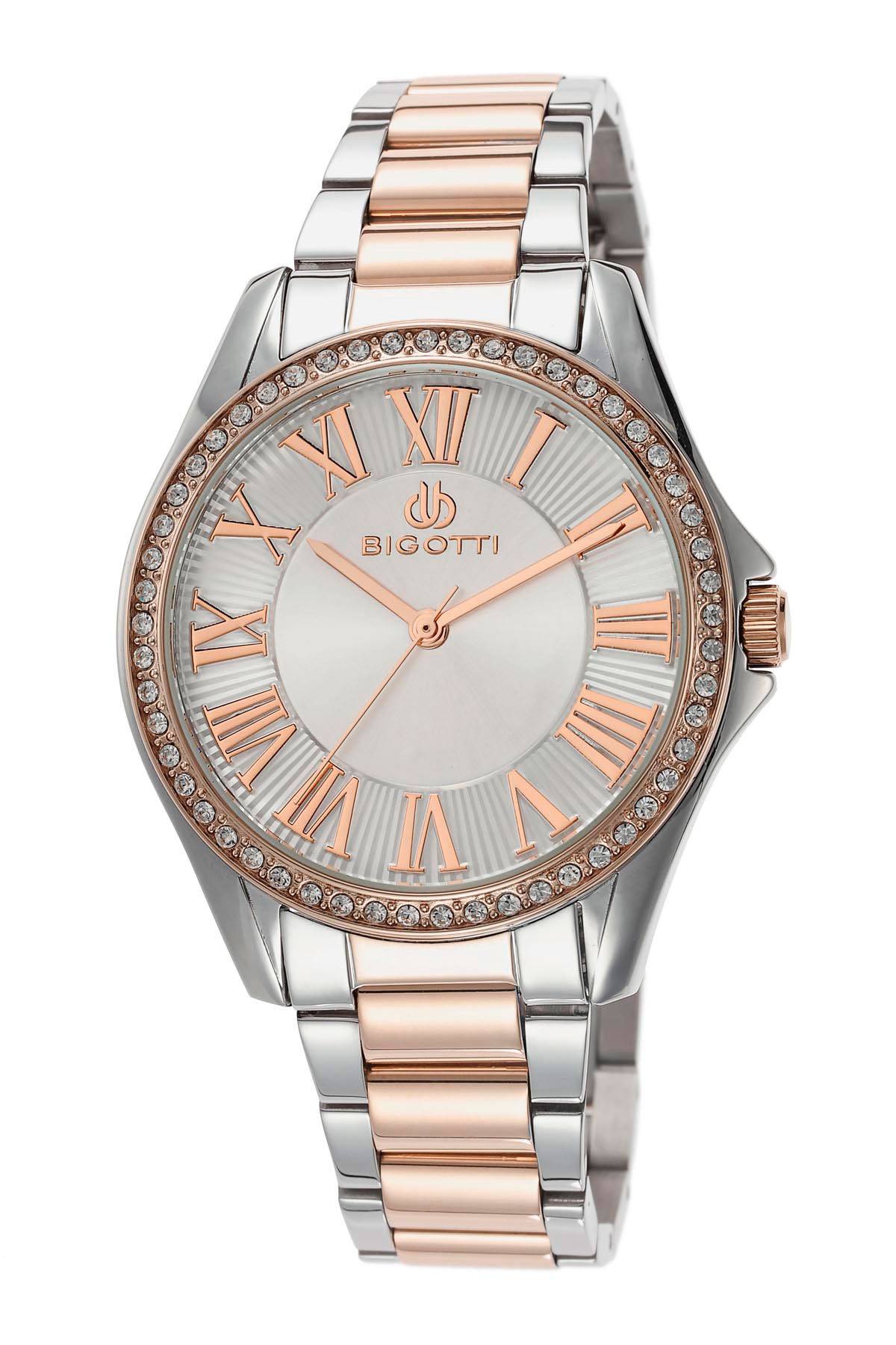 Наручные часы женские Bigotti BG.1.10075-4 серебристые/золотистые