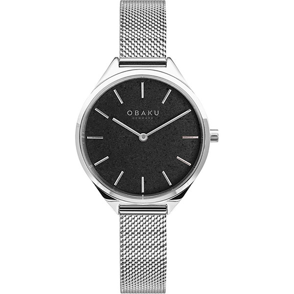 Наручные часы женские Obaku V257LHCNMC серебристые