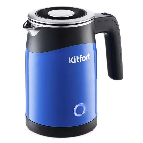 Чайник электрический Kitfort КТ-639-2 0.5 л синий