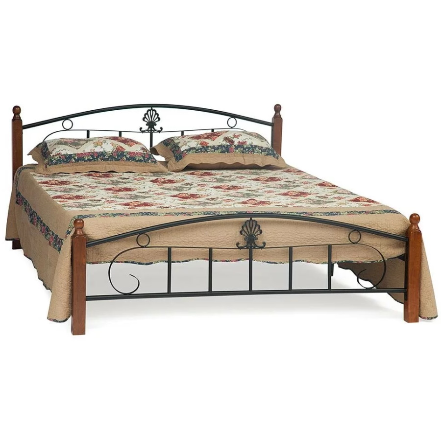 Кровать Румба AT 203 Queen Size, 160*200 см (металлические ламели)