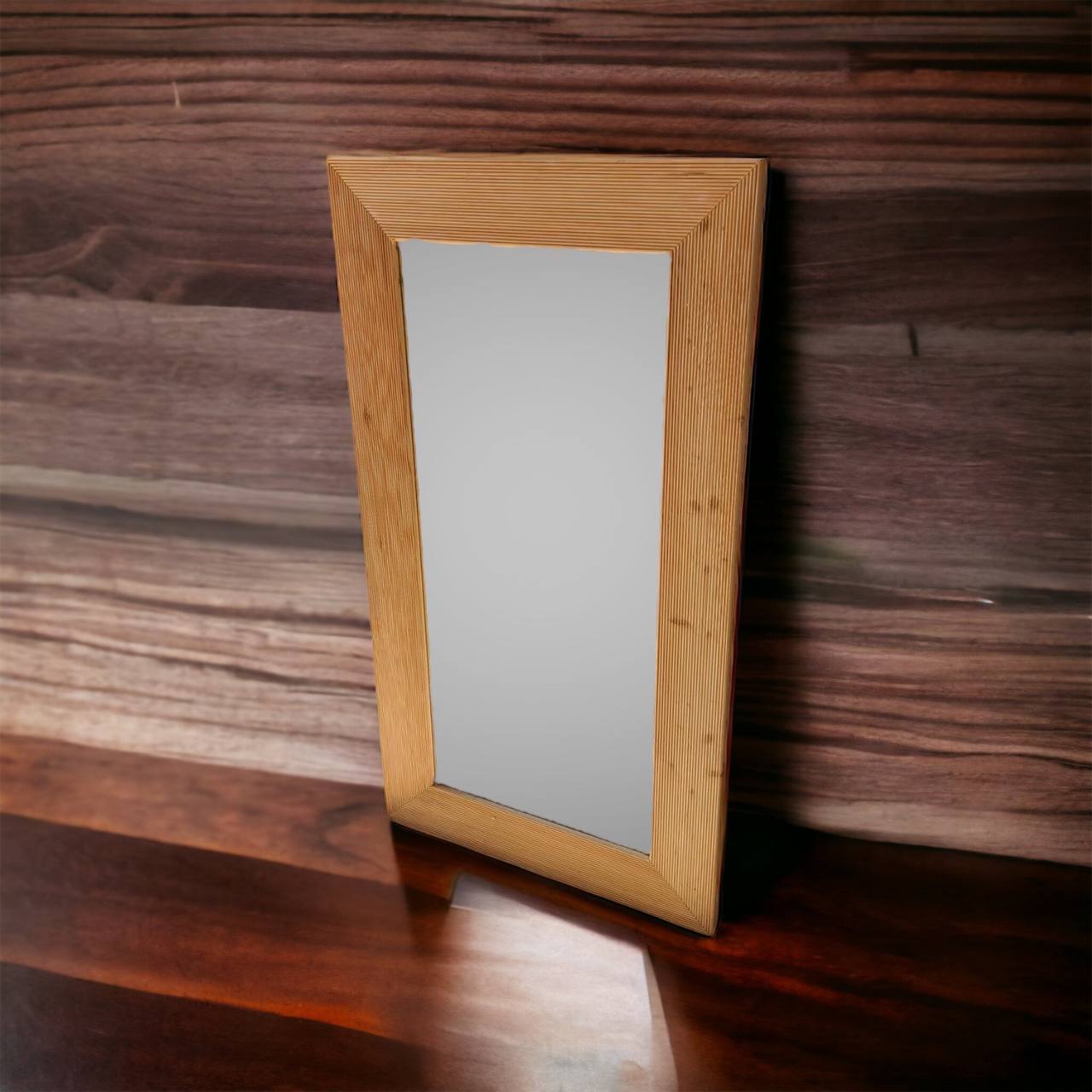 Зеркало с деревянным обрамлением 79х140 см