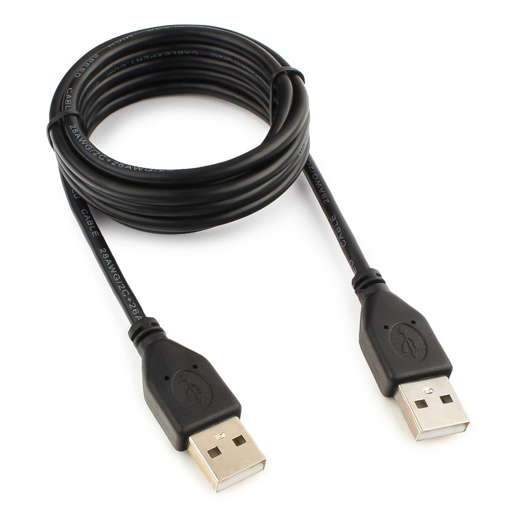 Кабель Cablexpert 2xUSB A-USB A вилка-вилка м CCP-USB2-AMAM-6