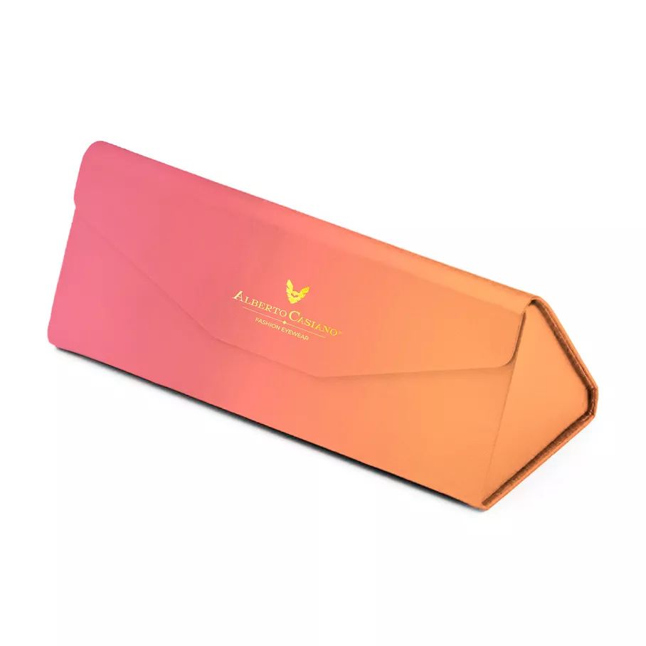 Футляр женский Alberto Casiano Candy Tri Fold Case/813-6-TRI розово-оранжевый