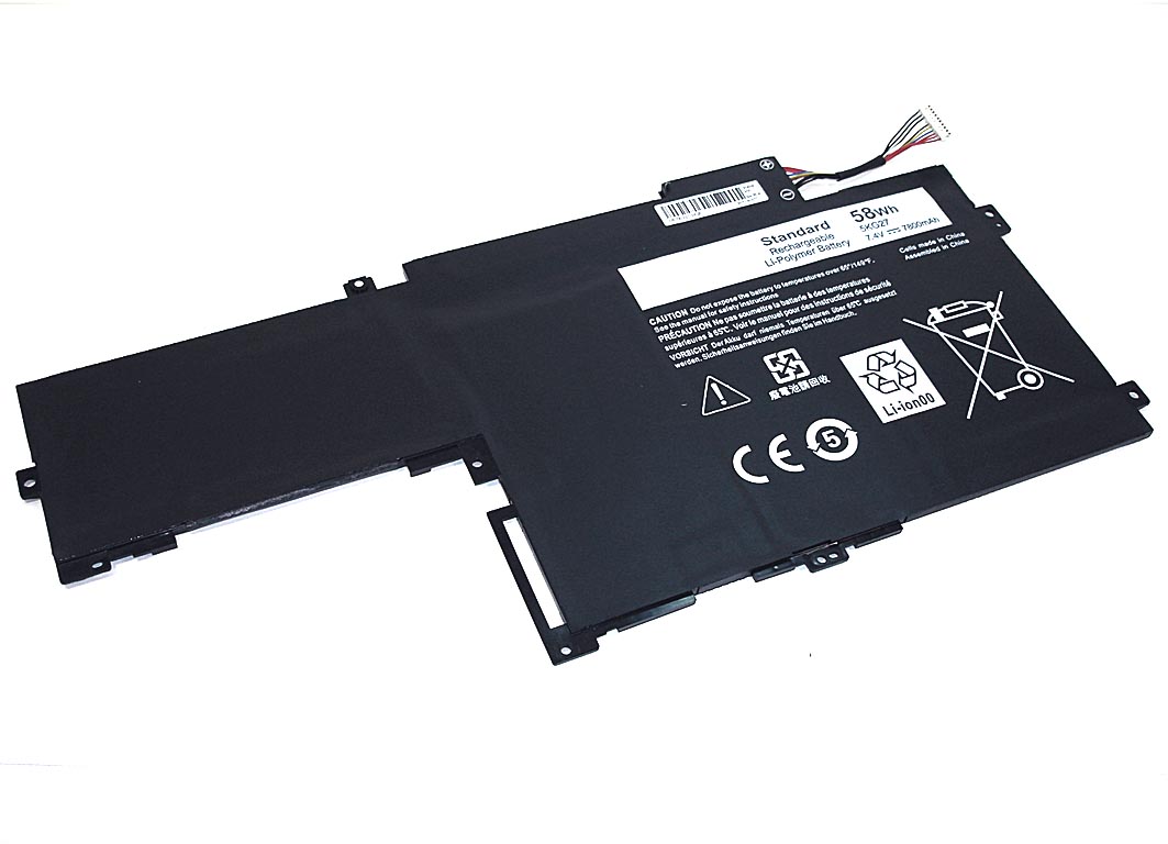 Аккумулятор для ноутбука Dell Inspiron 14-7437 7.4V 58Wh Black OEM