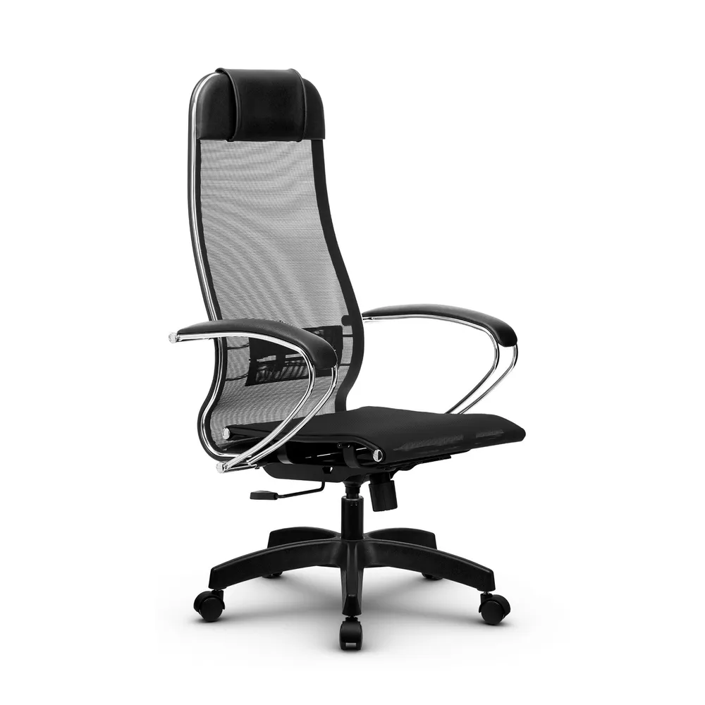Кресло компьютерное МЕТТА-4(MPRU)/подл.131/осн.001 Черный