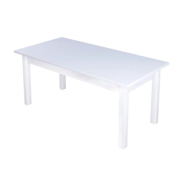 журнальный стол Solarius Классика 120х60х44, цвет белый