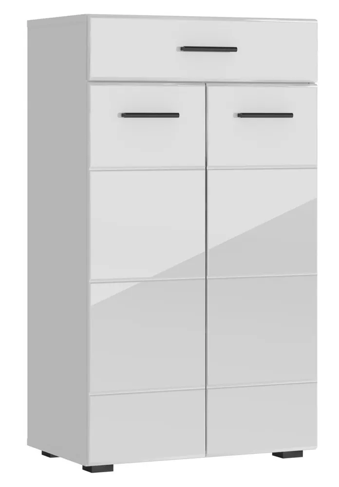 Комод НК-Мебель Gloss KMВ-60, Белый Глянец, 60х105,2х37,6 см