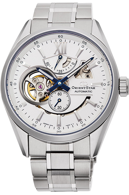 Наручные часы мужские Orient RE-AV0113S00B серебристые