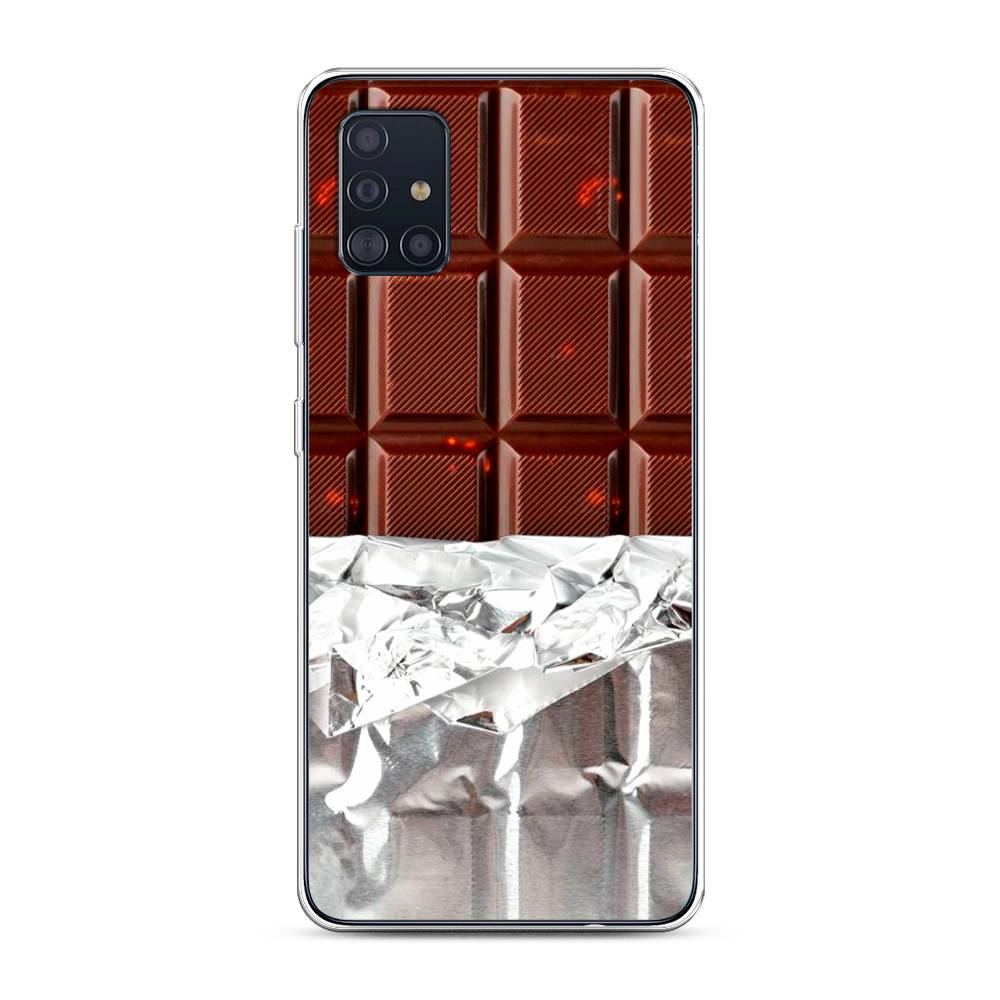 Чехол на Samsung Galaxy A51 "Шоколад в обертке"