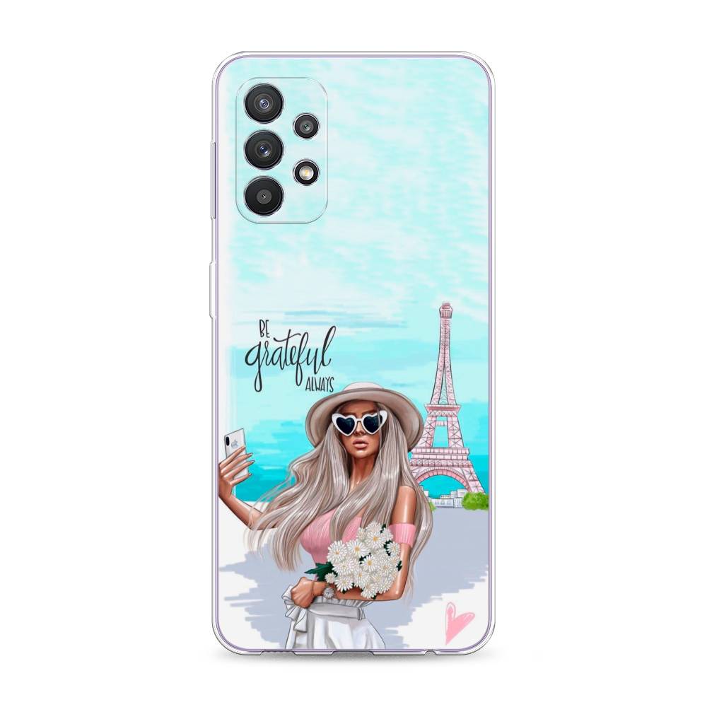 Чехол на Samsung Galaxy A32 "Селфи Париж"