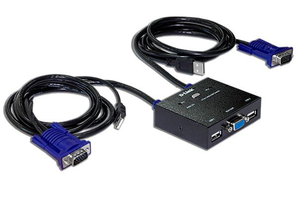 KVM-переключатель D-Link KVM-221/C1A (KVM-221/C1A)