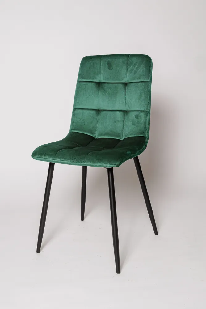 Кухонный стул Ла рум OKC-1225 зеленый вельвет
