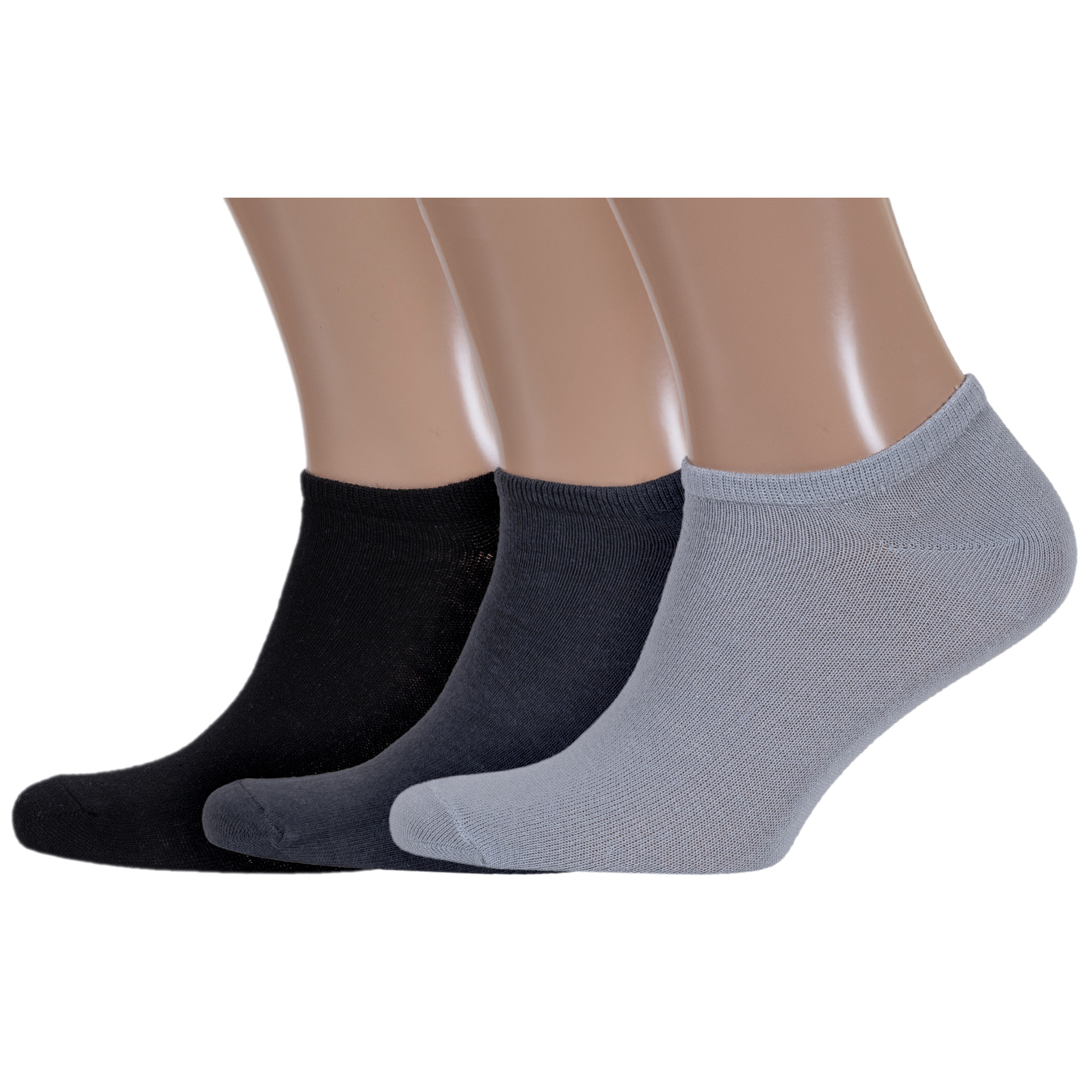 Комплект носков мужских VASILINA 3-3С3118 разноцветных 23-25