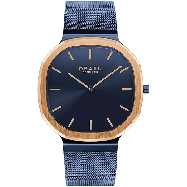 Наручные часы мужские Obaku V253GXSLML синие