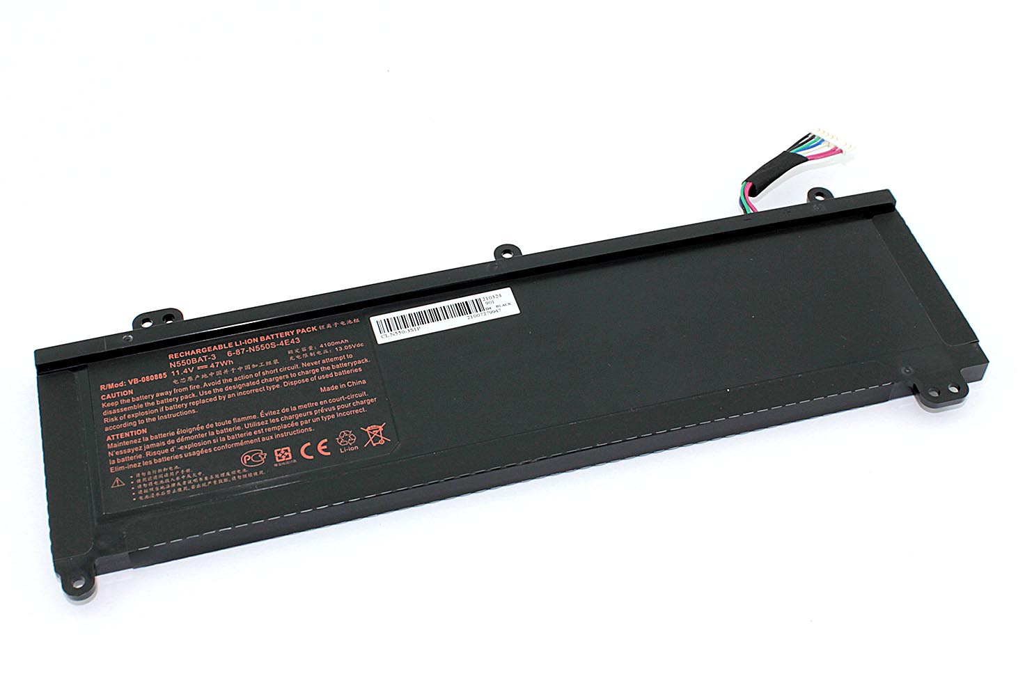 Аккумулятор для ноутбука OEM Clevo N550RC N550BAT-3 11.4V