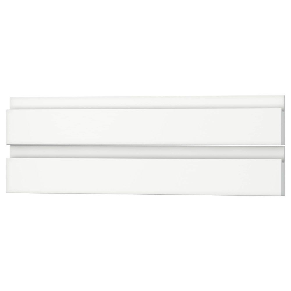 Мебельный фасад IKEA ВОКСТОРП 403.674.26 белый, 2шт, 60x10 см
