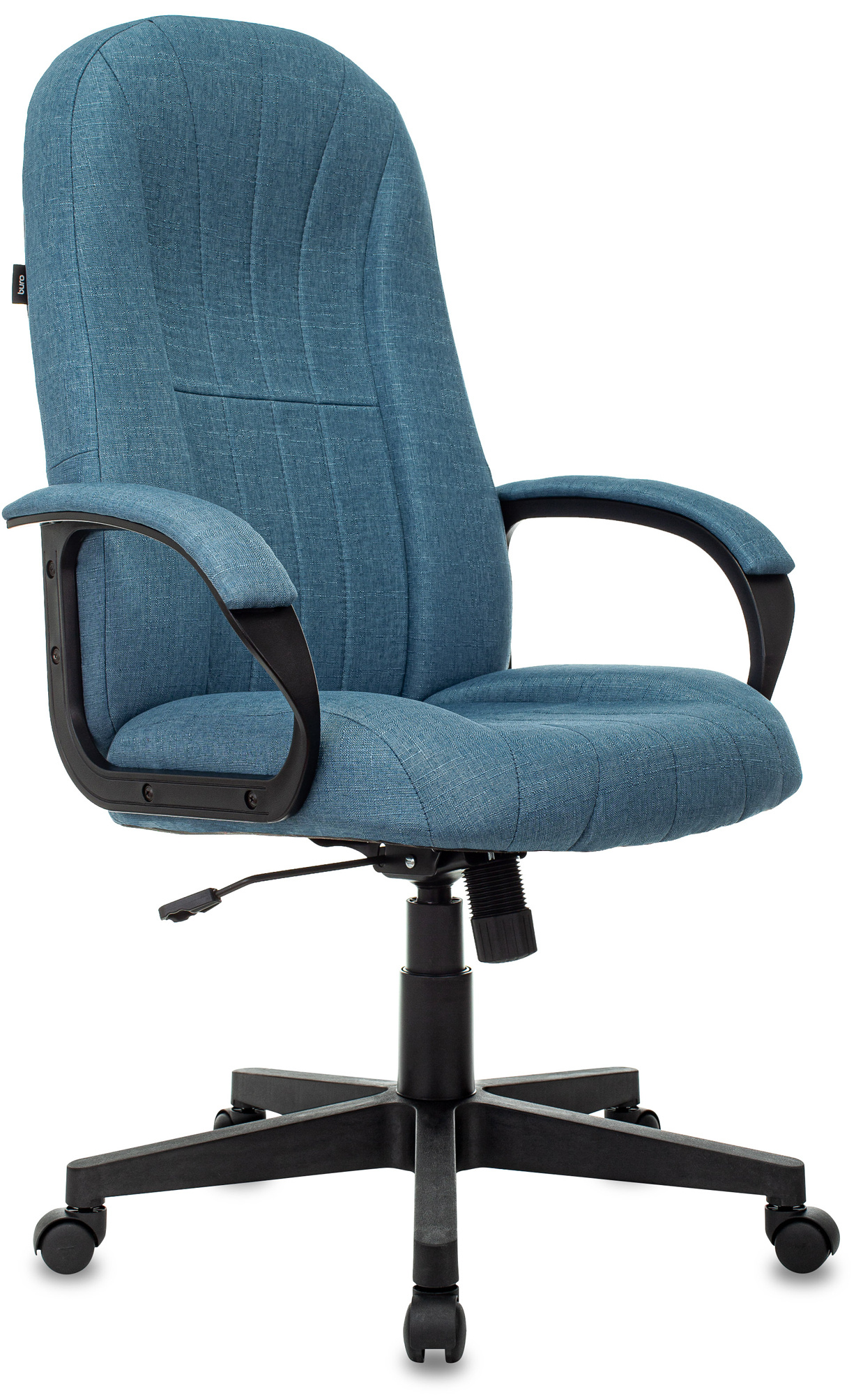 Кресло руководителя Бюрократ T-898/415-BLUE синий, ткань, крестовина пластик
