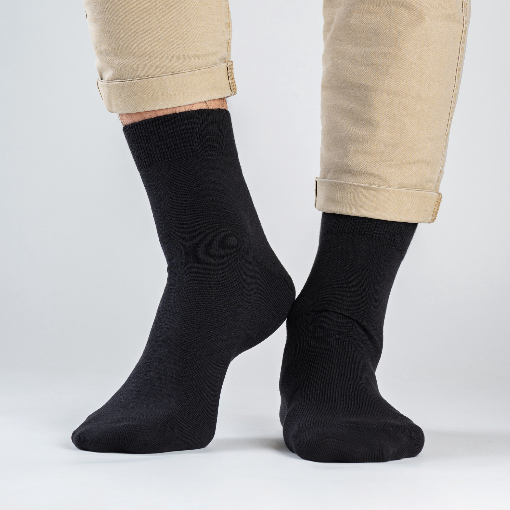 Комплект носков мужских Rusocks 3-С-333 черных 25